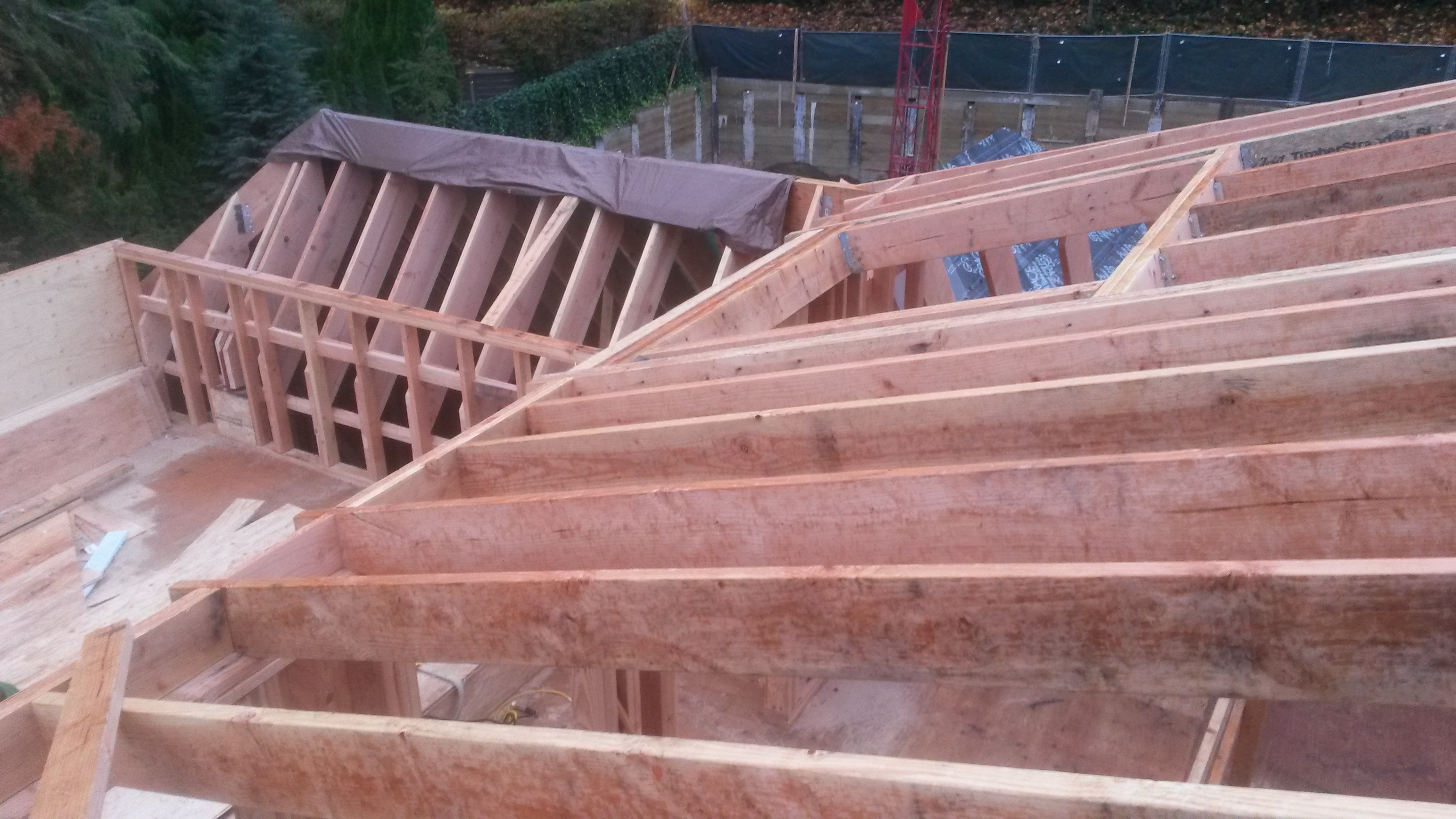 South Dormer to Roof Deck – Nasons Creations